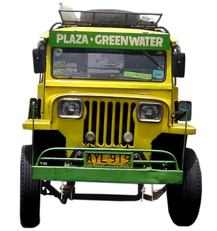 Jeepney Collection No 80: Greenwater Jeepney: StuartXchange.