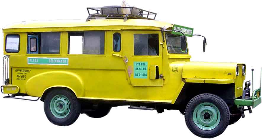 Jeepney Collection 81, Plain and Yellow -:StuartXchange
