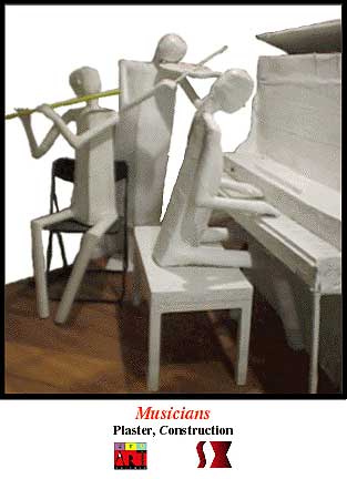 Musicians by Godofredo Stuart: Art Galleries at StuartXchange